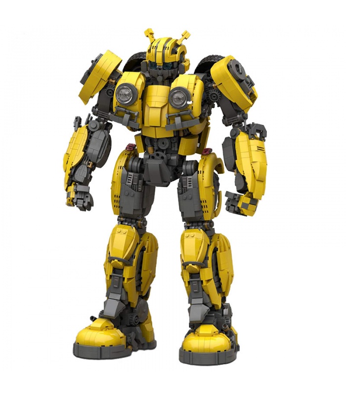Custom MOC Bumblebee Transforming Building Bricks Toy Set 3500 Pieces ...