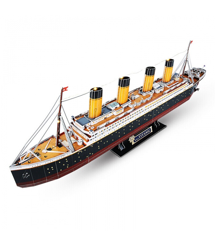 Cubicfun 3D Titanic Ship L521h With LED Lights Model Building Kits ...
