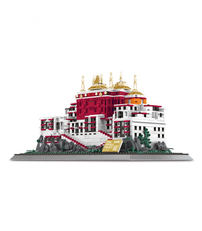 WANGE Tibet Potala Palace Model 6217 Building Blocks Toy Set ...